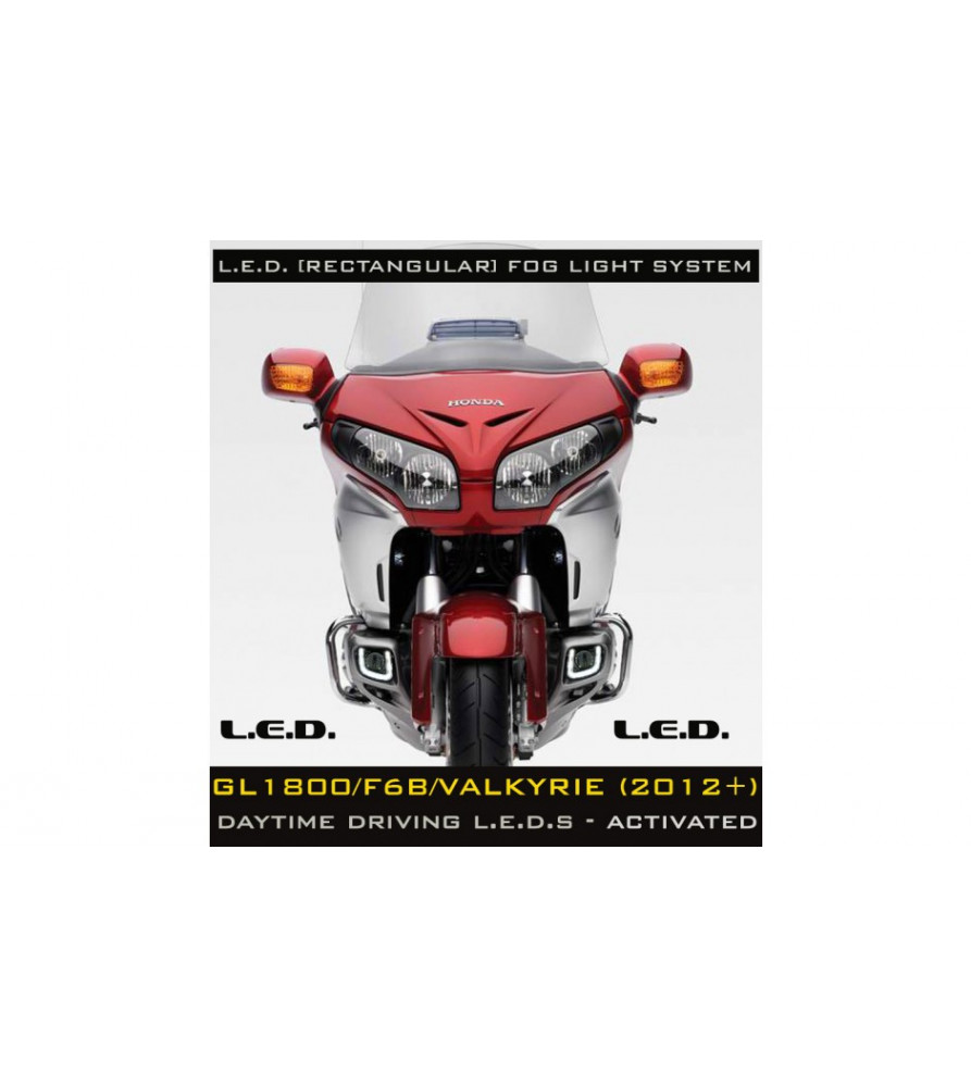 Rectangle FOG LIGHTS with INTEGRATED DAYTIME RUNNING/TURNSIGNAL ...