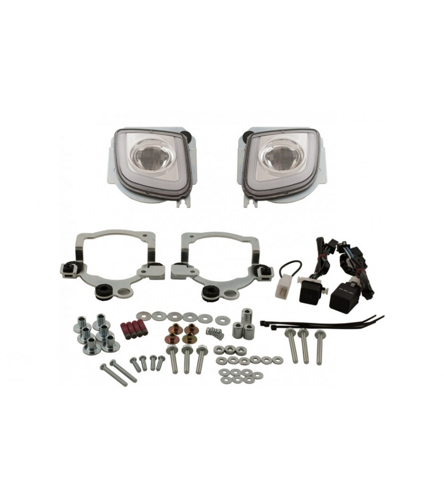 Rectangle FOG LIGHTS with INTEGRATED DAYTIME RUNNING/TURNSIGNAL ...