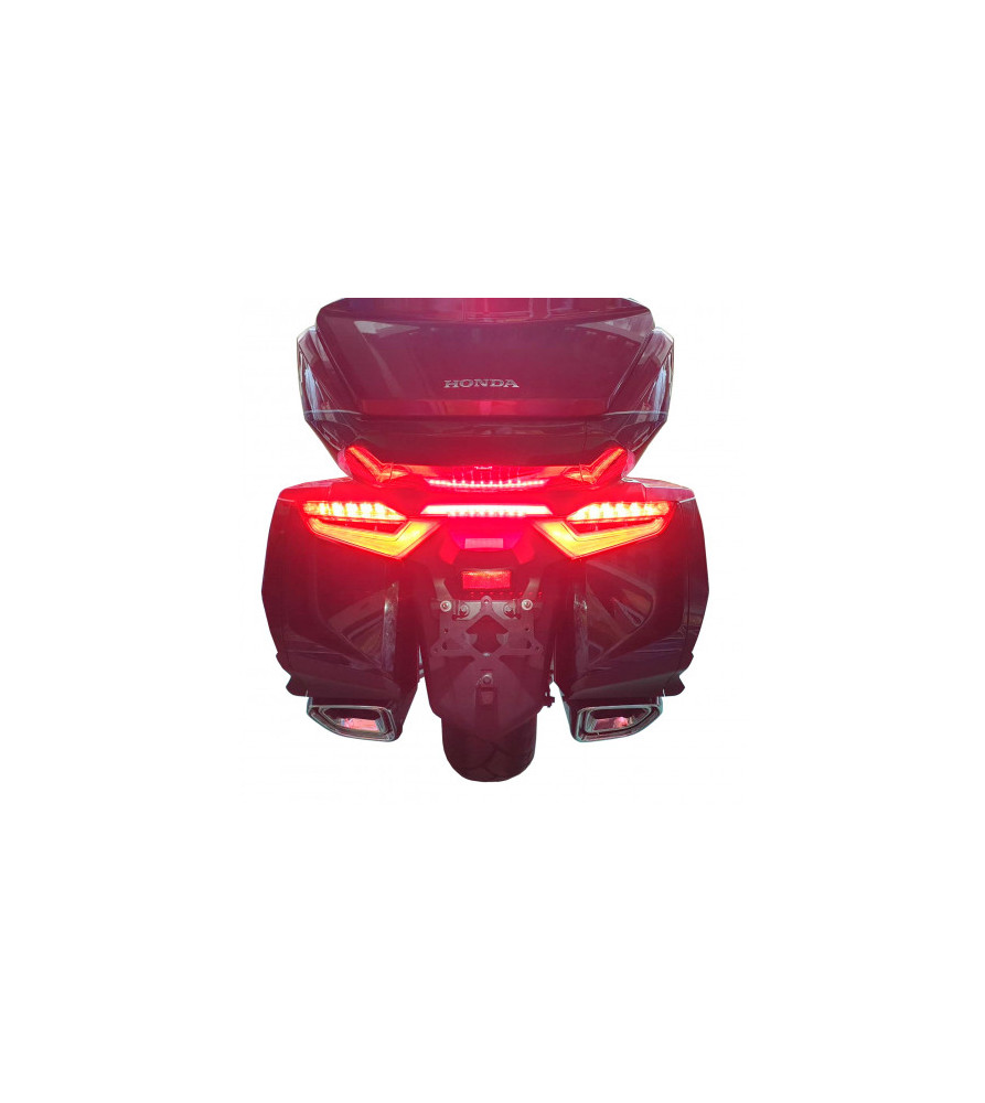 Central Taillight Trim w/Red Lens Running & Brake Light